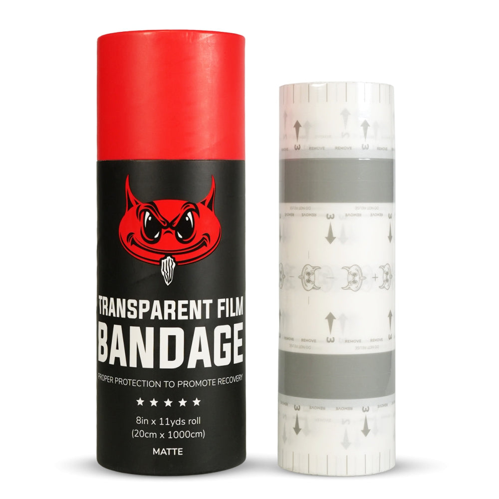 CAM Transparent Aftercare Adhesive Bandage - 8" x 11 Yards Roll (20cm