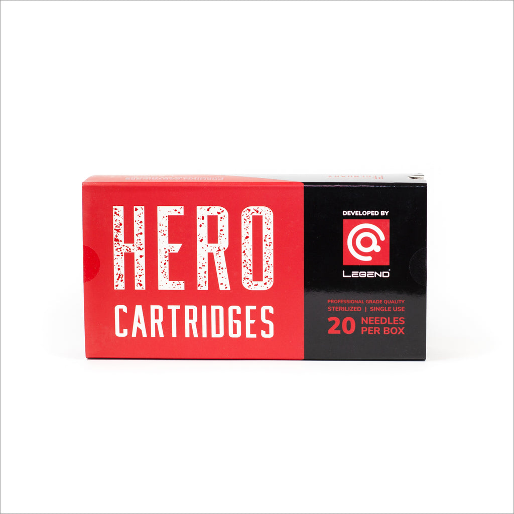 Hero Cartridges - Round Liners #12 (0.35mm) - 20/Box