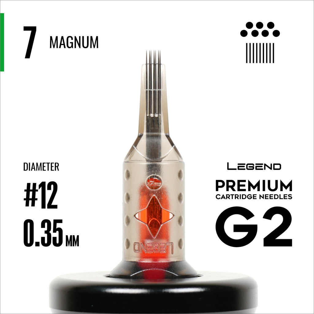 Legend Premium Cartridges G2 (2nd Gen) - Magnums - #12 (0.35mm) - 20/B