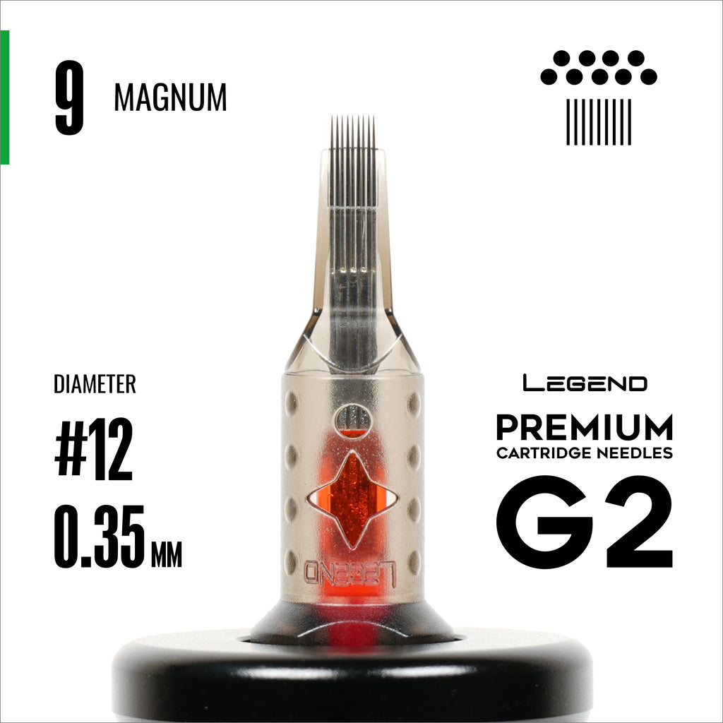 Legend Premium Cartridges G2 (2nd Gen) - Magnums - #12 (0.35mm) - 20/B