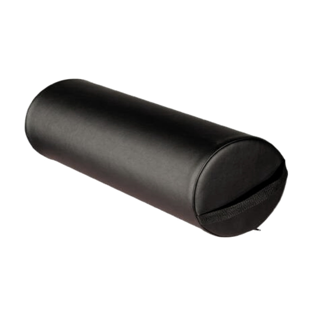 Round Vinyl Bolster 25"x8" (Black)