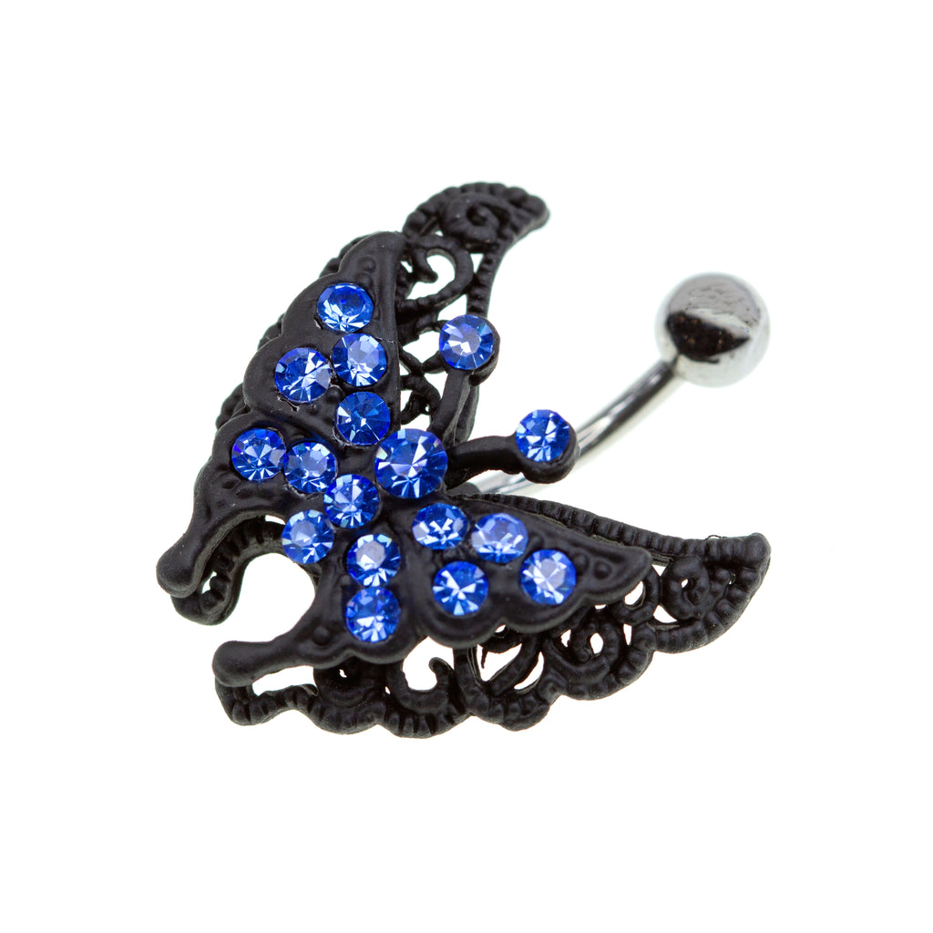 Fancy Banana Barbells (Assorted) - 14 Gauge 7/16" (10/Bag)